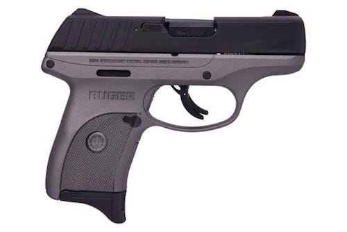 Ruger EC9s Black Slide / Tungsten Cerakote Frame 9mm 3.12-inch 7Rds For ...